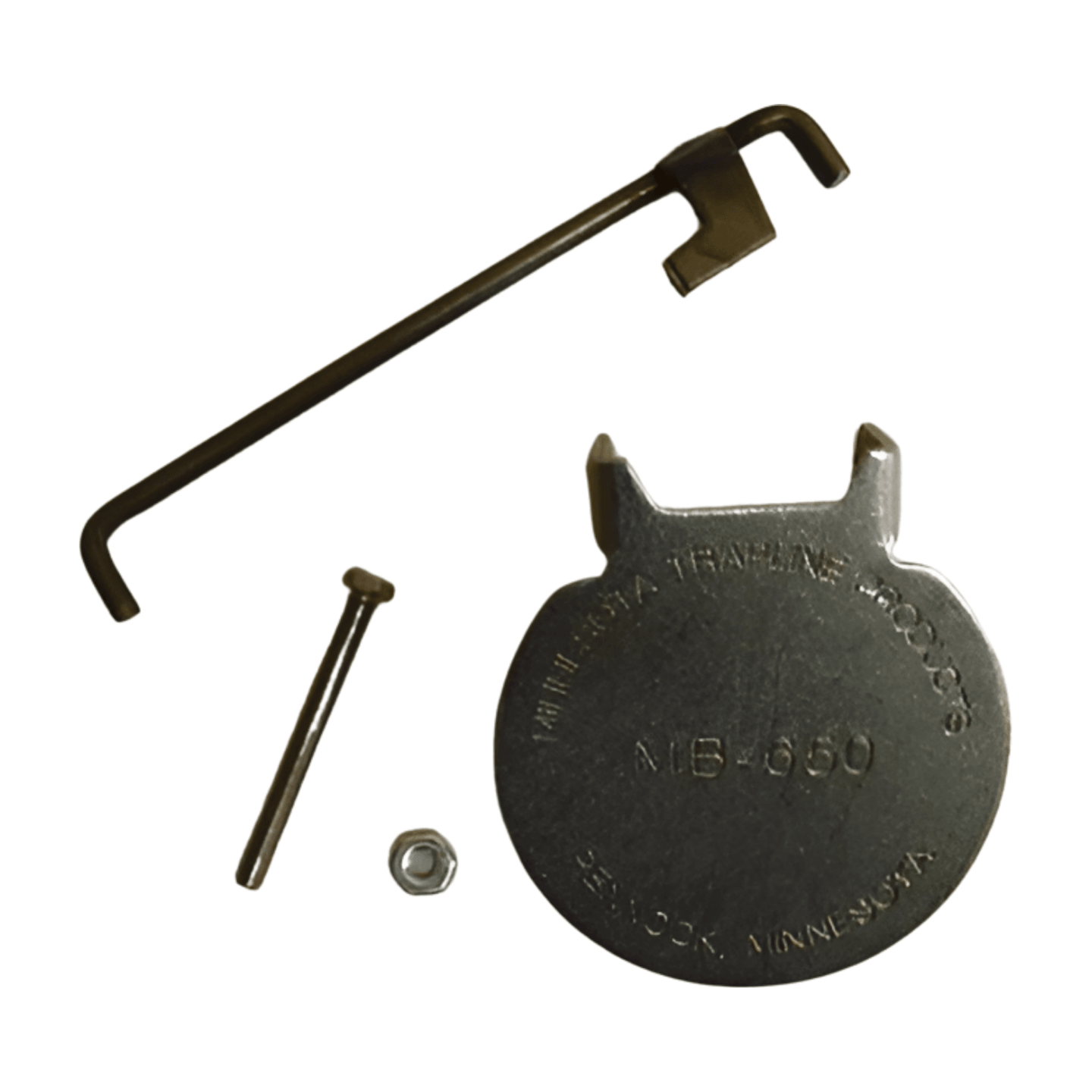 MB-650 Trigger Rod and Pan – IronTrail Trapline Supply, LLC