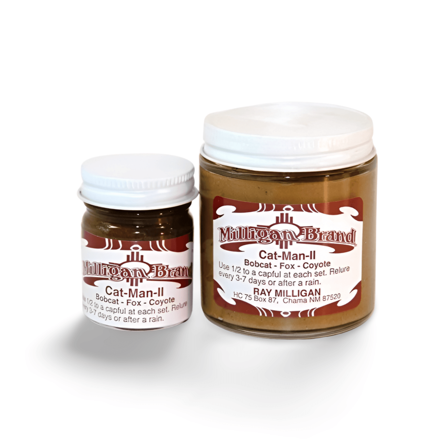 Cat-Man-2 -Milligan Brand Lures – IronTrail Trapline Supply, LLC